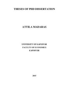 A közoktatás finanszírozás eredményességének összefüggései - REAL-PhD
